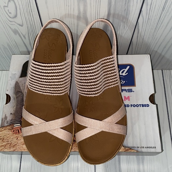 Skechers | Shoes | Skechers Womens Beverlee High Tea Sandal | Poshmark